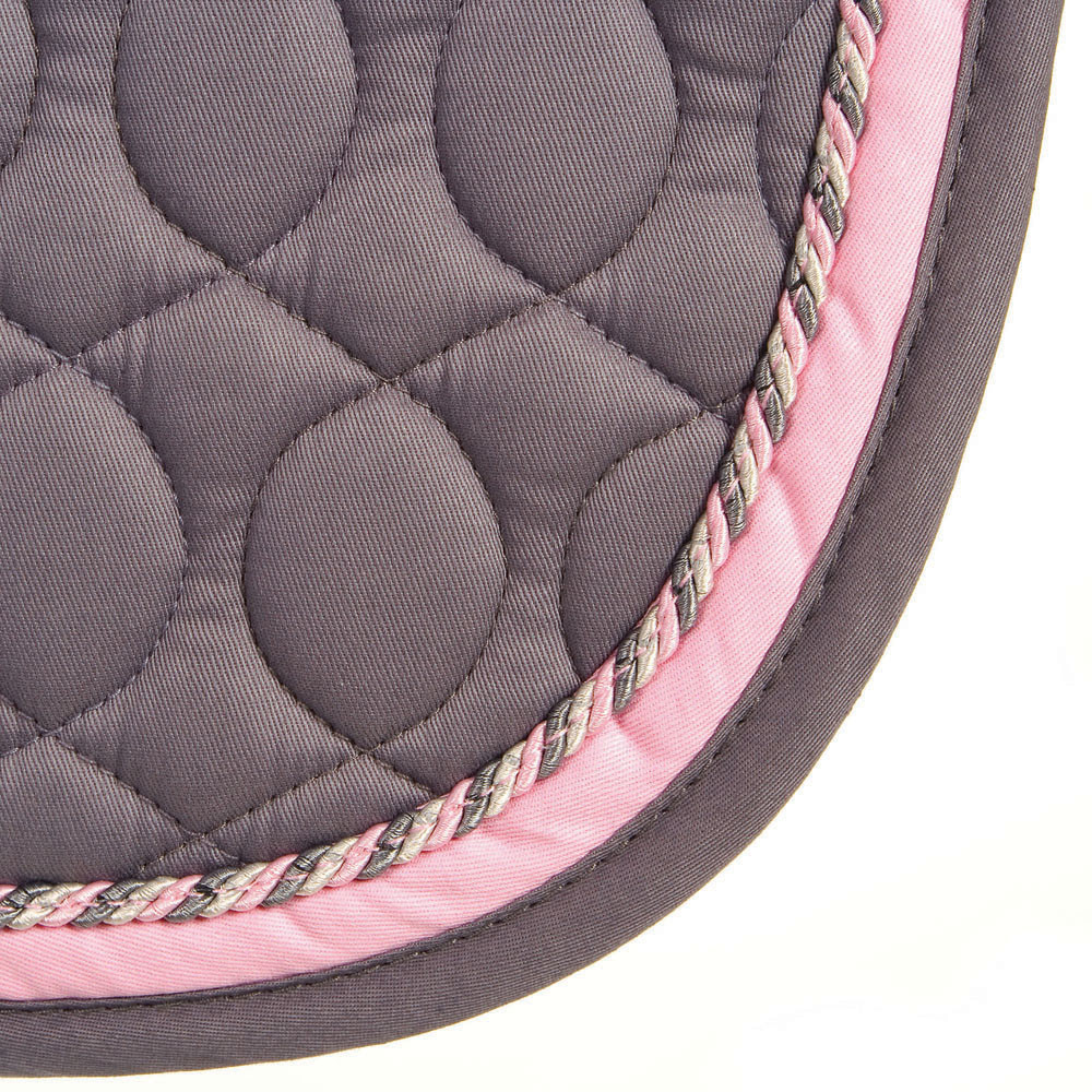Hy Equestrian - Hy Equestrian Deluxe Saddle Pad With Cord Binding