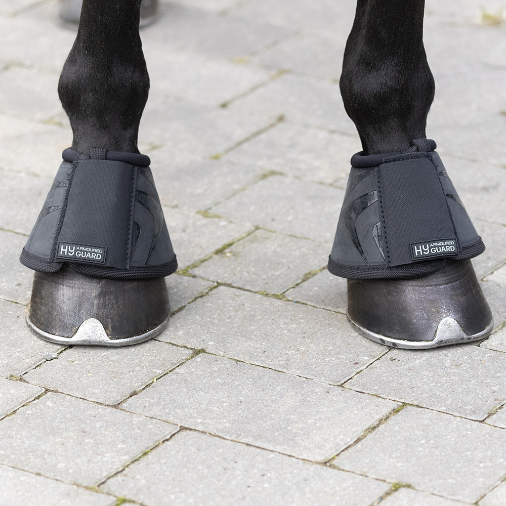 Hy Equestrian - ProReaction Armoured Guard Over Reach Boots by Hy ...