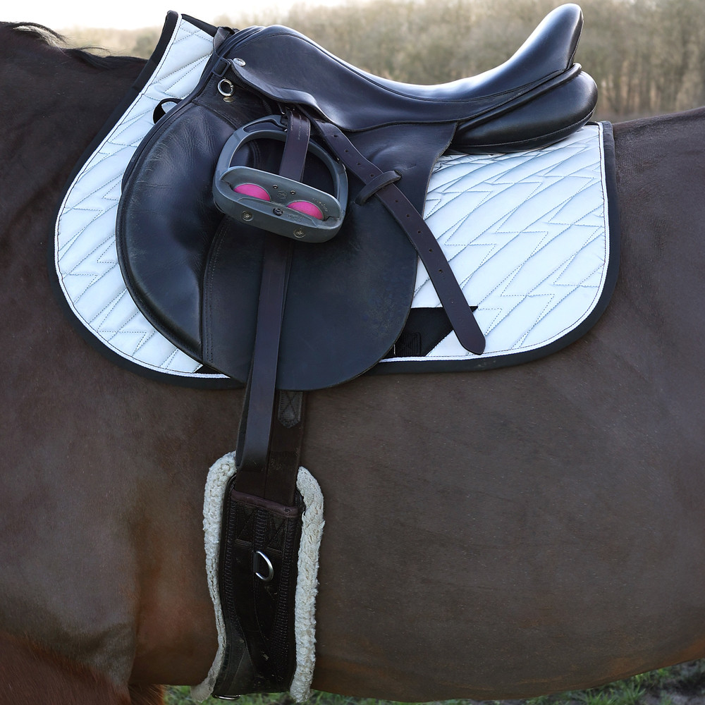 Hy Equestrian - Silva Flash Reflective Saddle Pad by Hy Equestrian