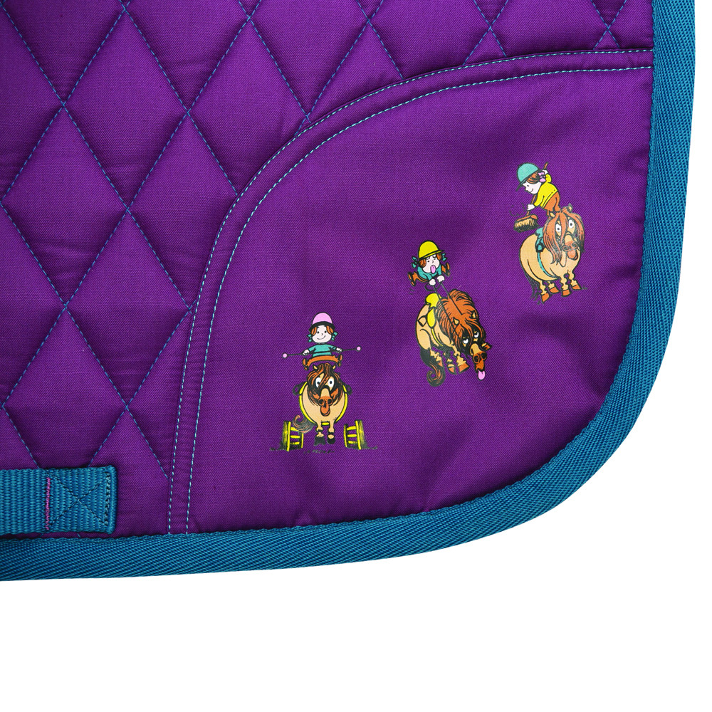 Hy Equestrian - Hy Equestrian Thelwell Collection Pony Friends Saddle Pad